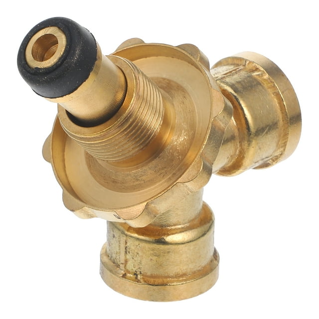 QUMONIN Tee Gas Tank Transfer Joint Propane Tank Transfer Joint Gas ...