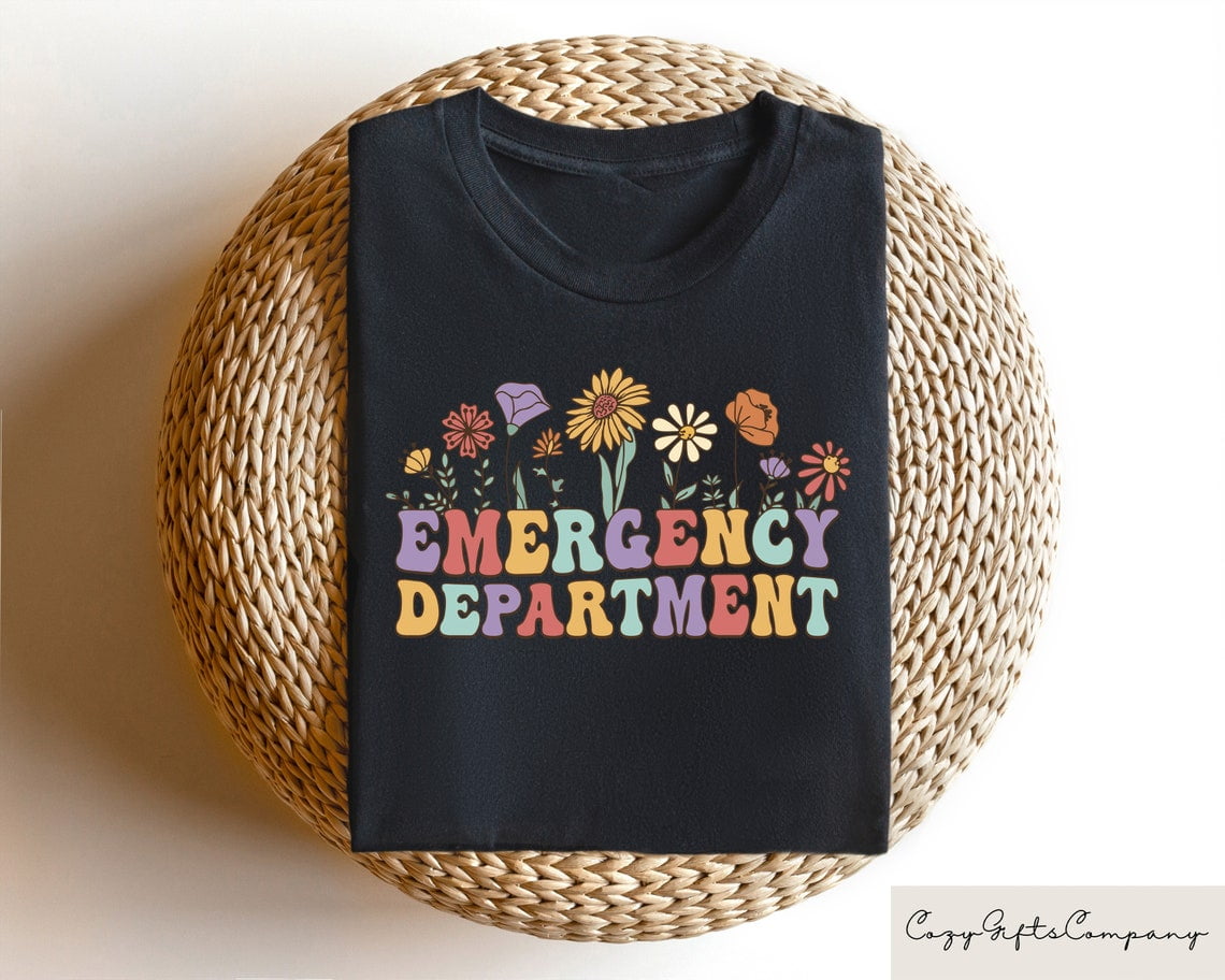 QUNHSHIRT ER Department Shirt, Emergency Department Shirt, ER Nurse ...