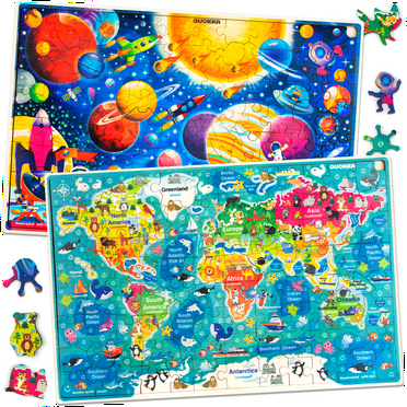 Fox Valley Traders USA Magnetic Map Puzzle - Walmart.com