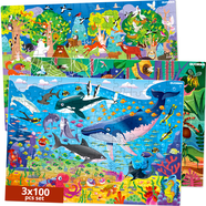 Animal Parade A to Z Puzzle & Playset - Walmart.com