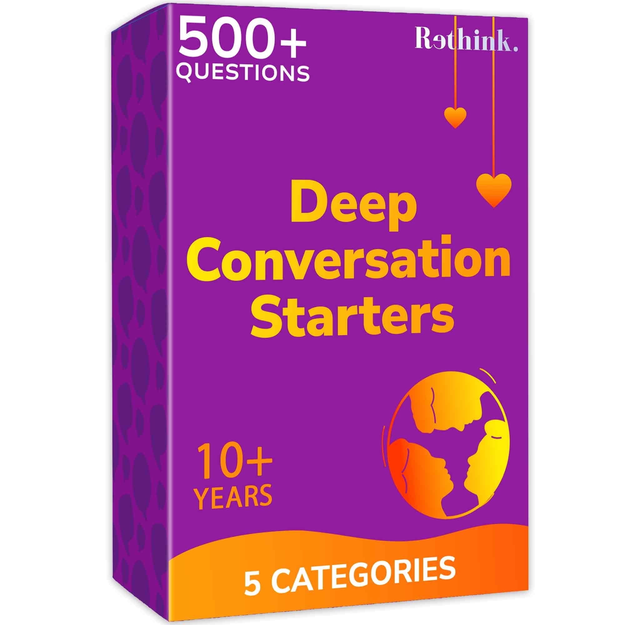 Quokka Rethink! Conversation Starters – 500 Questions, Fun Icebreaker ...