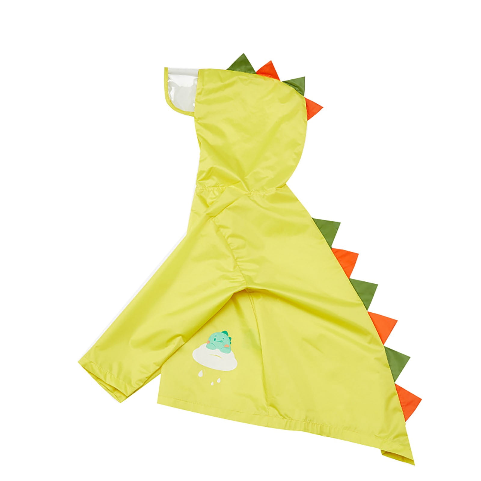 QUOTAY Children’s Dinosaur Cape Style Full Body Rain Ponchos for ...