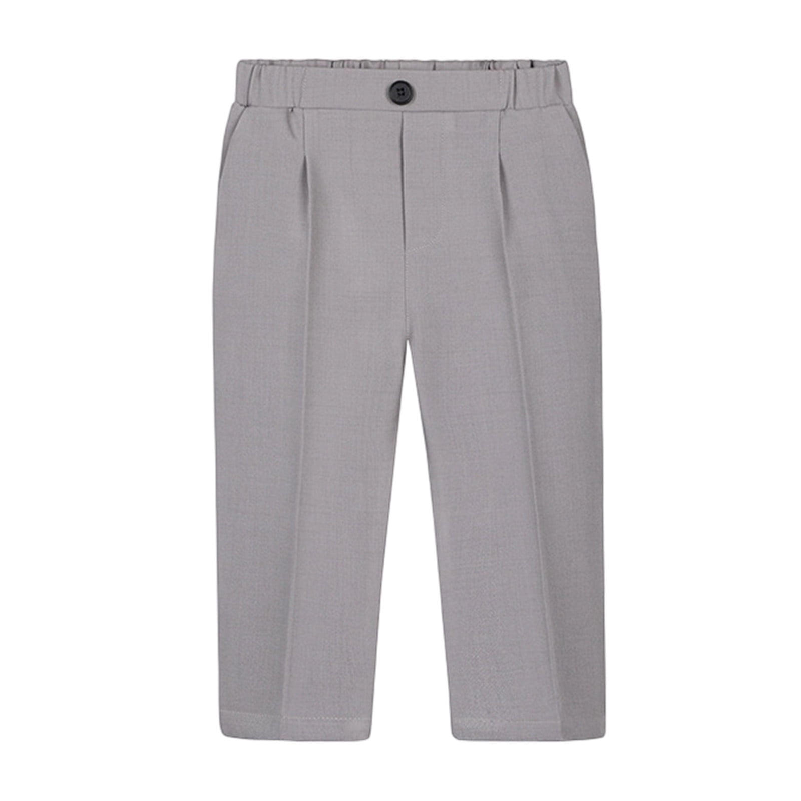 QUOTAY Girls Formal Dress Pants for Girls Classic Trousers for School ...