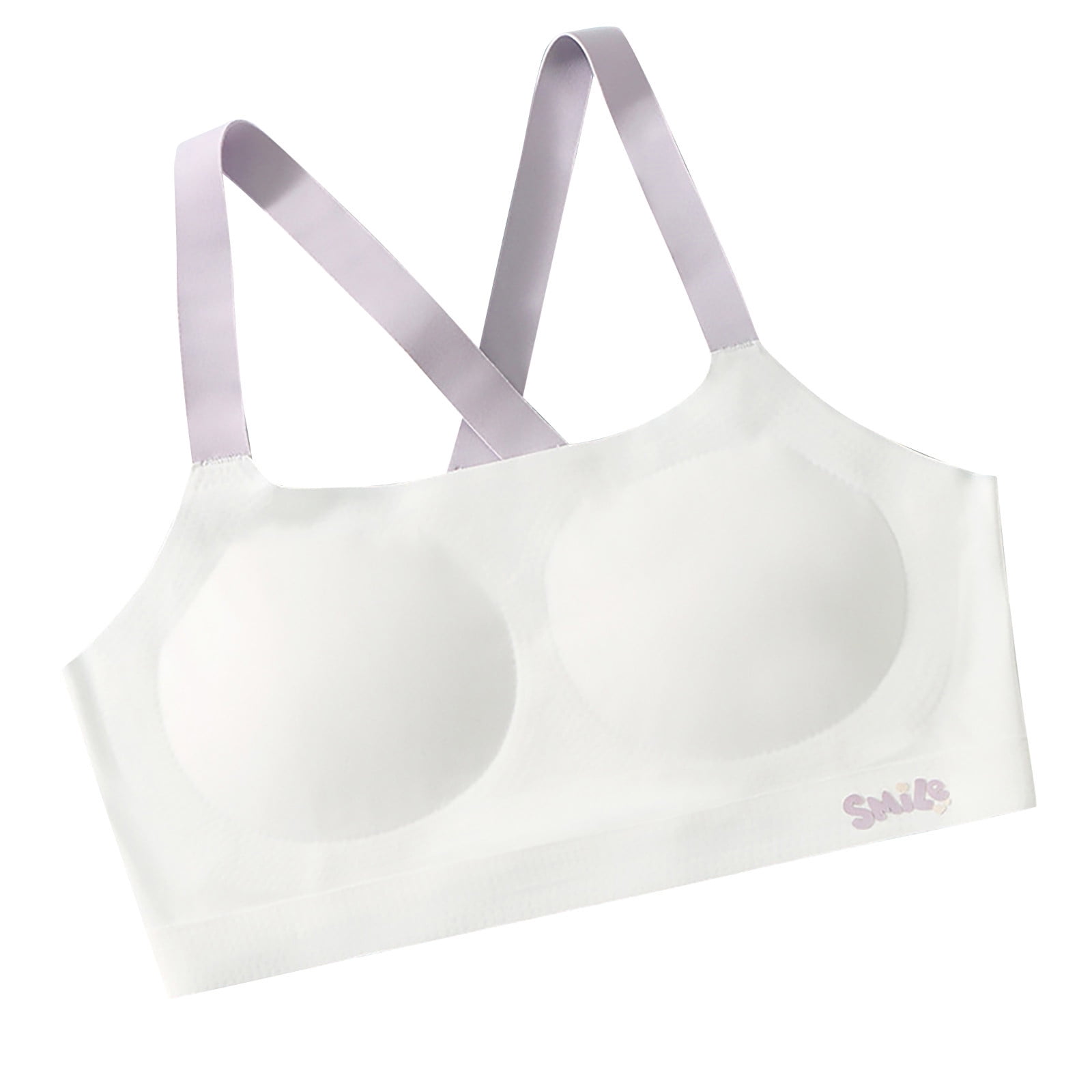 QUOTAY Girls Seamless -Thin Sports Bra with Fixed Cups Training ...