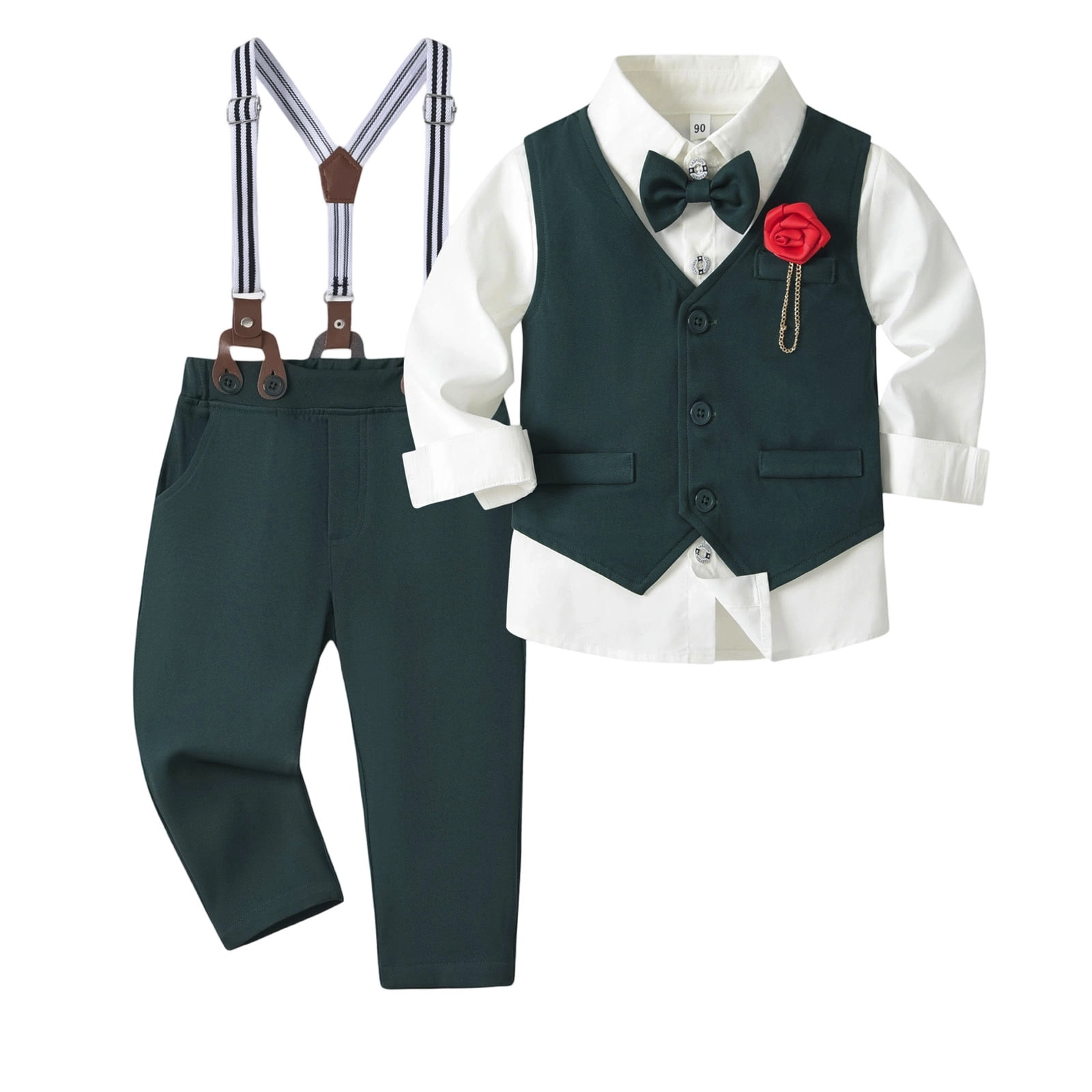 QUOTAY Stylish Boys Outfits for Autumn Formal Events Pageant Piano ...