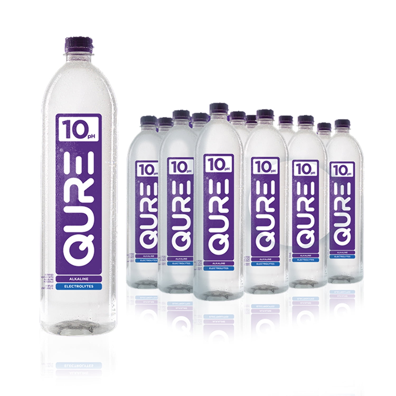 QURE Water 1 Liter (12 Pack) - Walmart.com