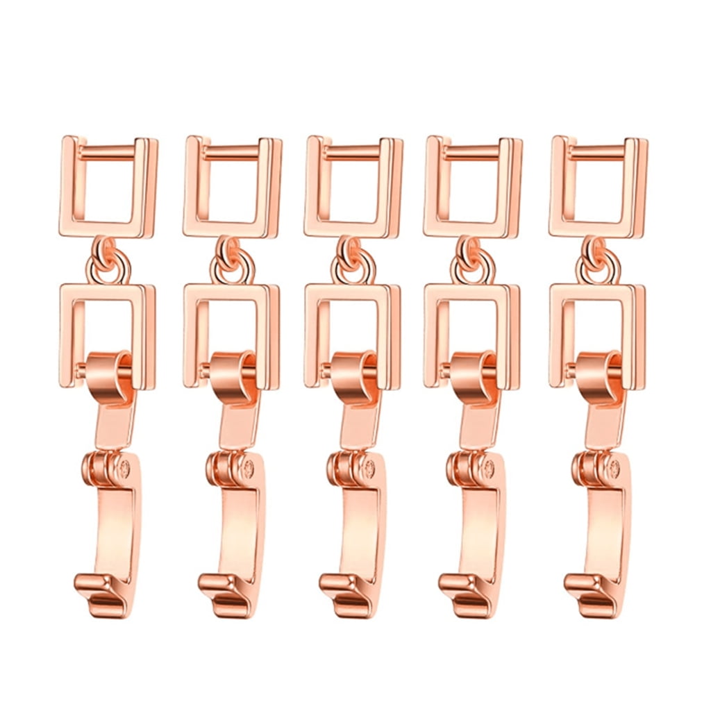 QUSENLON 5 Pcs Jewelry Extenders Clasps Necklace Bracelet Extenders ...
