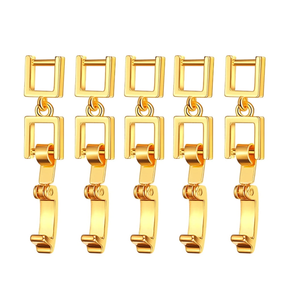 QUSENLON 5 Pcs Jewelry Extenders Clasps Necklace Bracelet Extenders ...