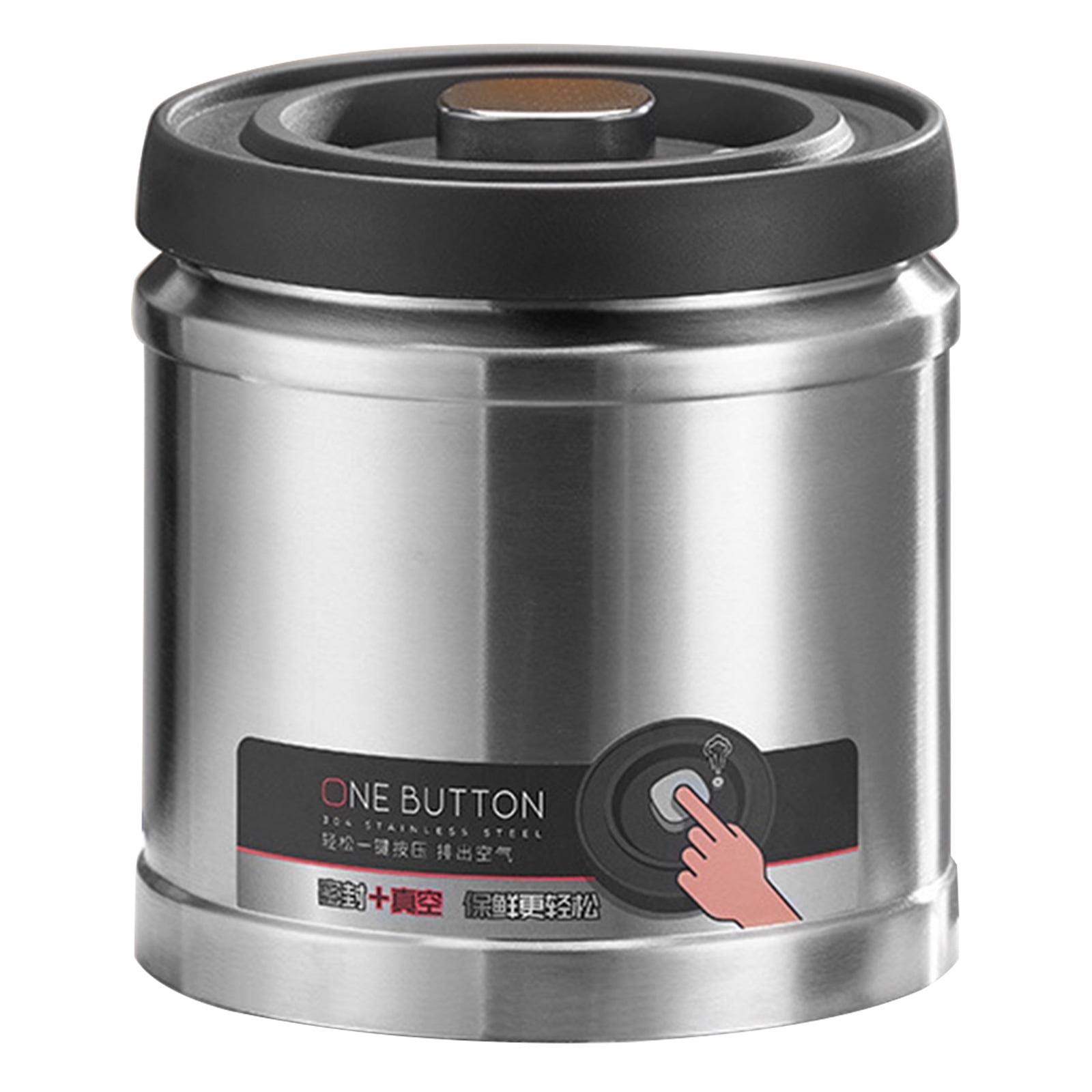 QUSENLON Coffee Container Vacuum Sealed Airtight Storage Box for Fresh ...