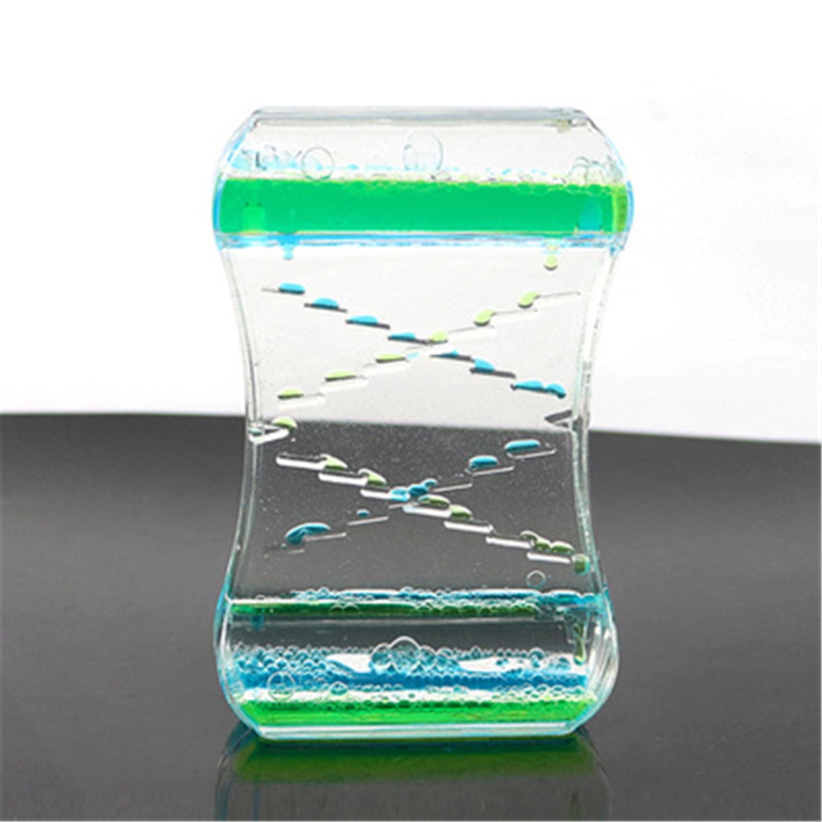 QUSENLON Hourglass Liquid Water Drop Table Multifunctional Real Timer ...