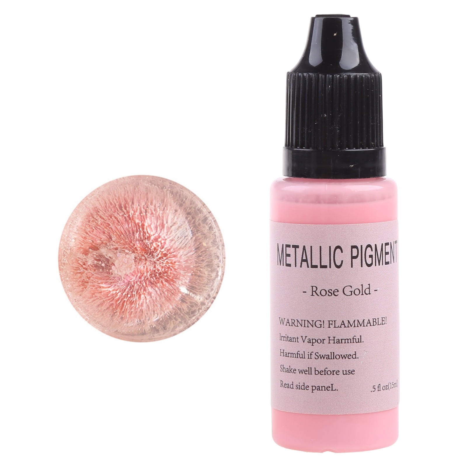 QUSENLON Metallic Alcohol Ink Set 6 Color Concentrated Extreme Shimmer ...