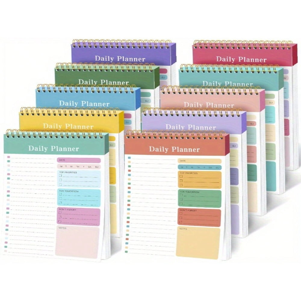 QUTETN 1 Pack To Do List Notepad Daily To Do List Notebook 5” X 8 ...
