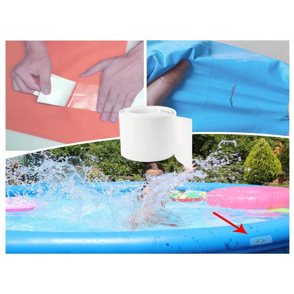 QUTETN 1 Roll Air Mattress Patch Repair Kit Heavy Duty 3.15in X 3.3 Ft ...