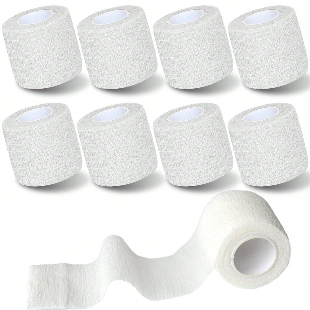 QUTETN 1 Roll Elastic Athletic Tape Tattoo Grip Tape Non-Woven Medical ...