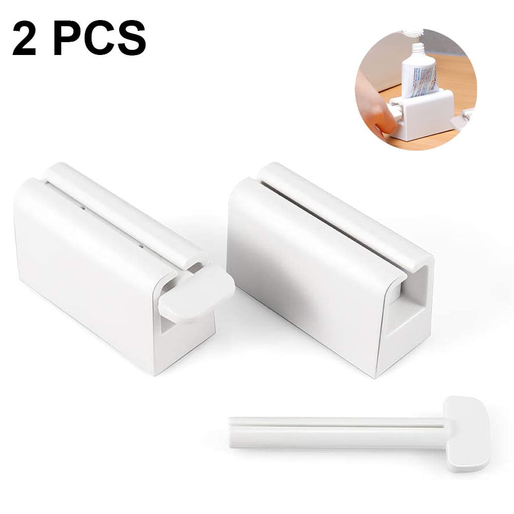 QUTETN 1 pair Minimalist Toothpaste Tube Roller Squeezers ABS Plastic ...