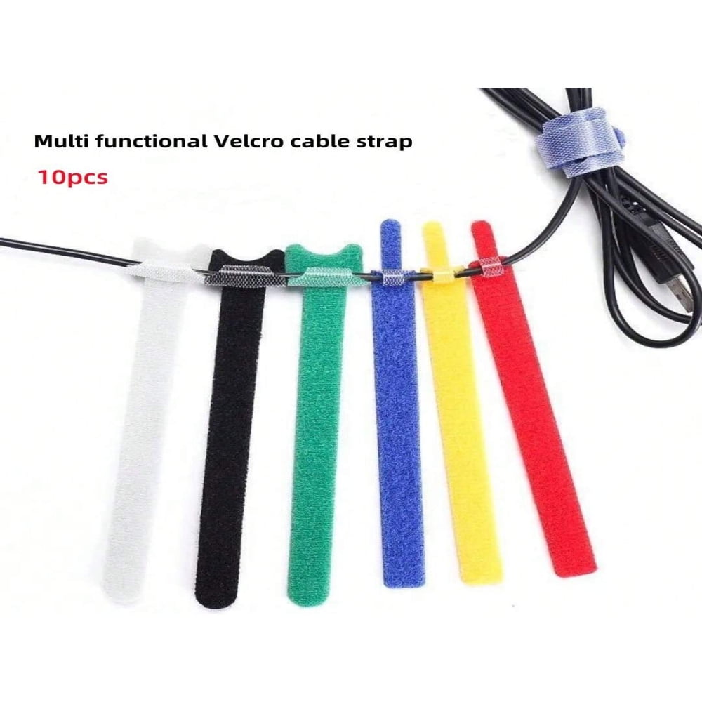QUTETN 10pcs Cable Organizer Suitable For Organizing And Tying Data ...