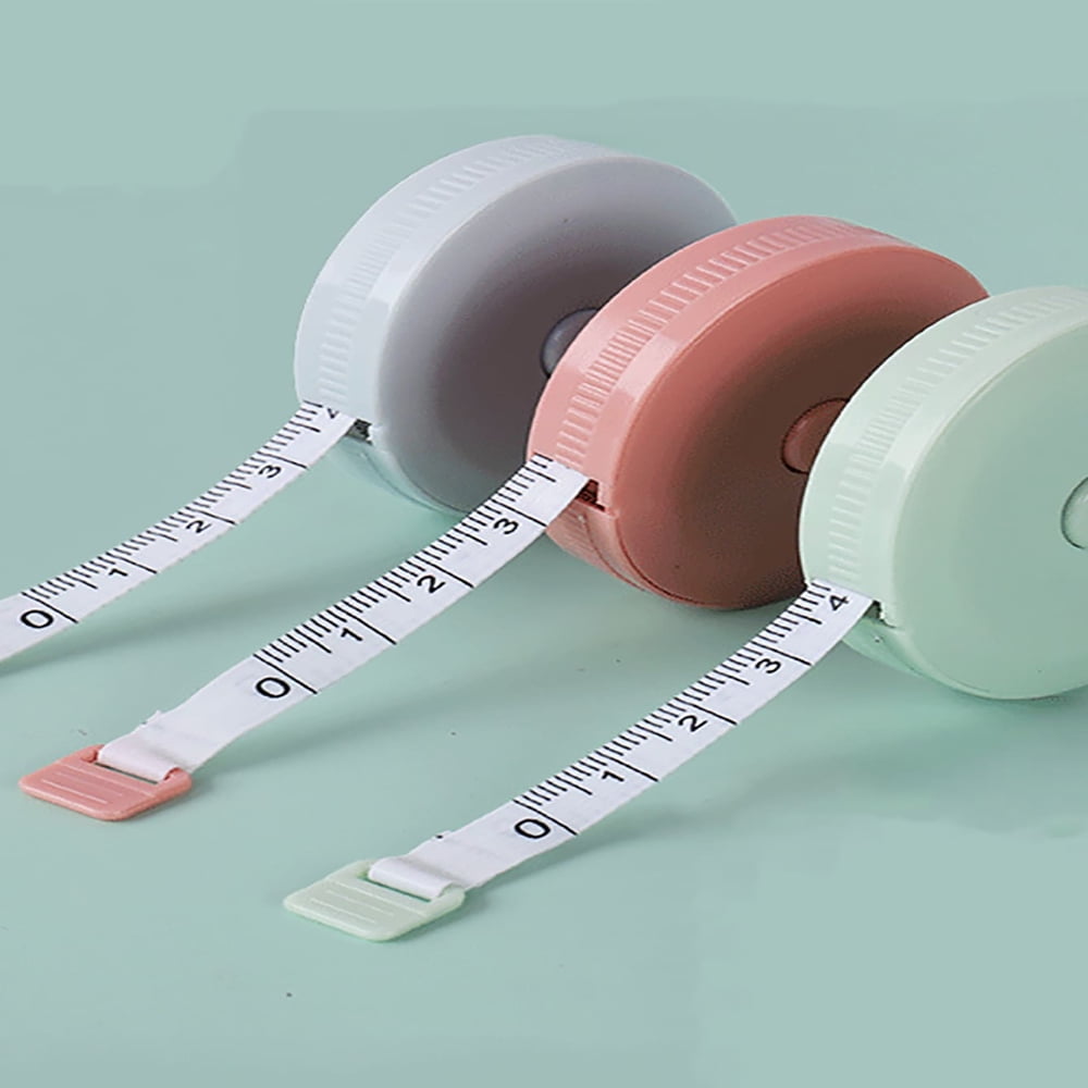 QUTETN 1pc 1.5M/78.74inch Straight Ruler Office Waist Measurement Tape ...