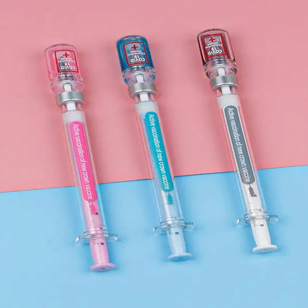 QUTETN 1pc Creative Signature Injection Pen Gel Pen - Stress Relief & Water Pen Model! Random ...