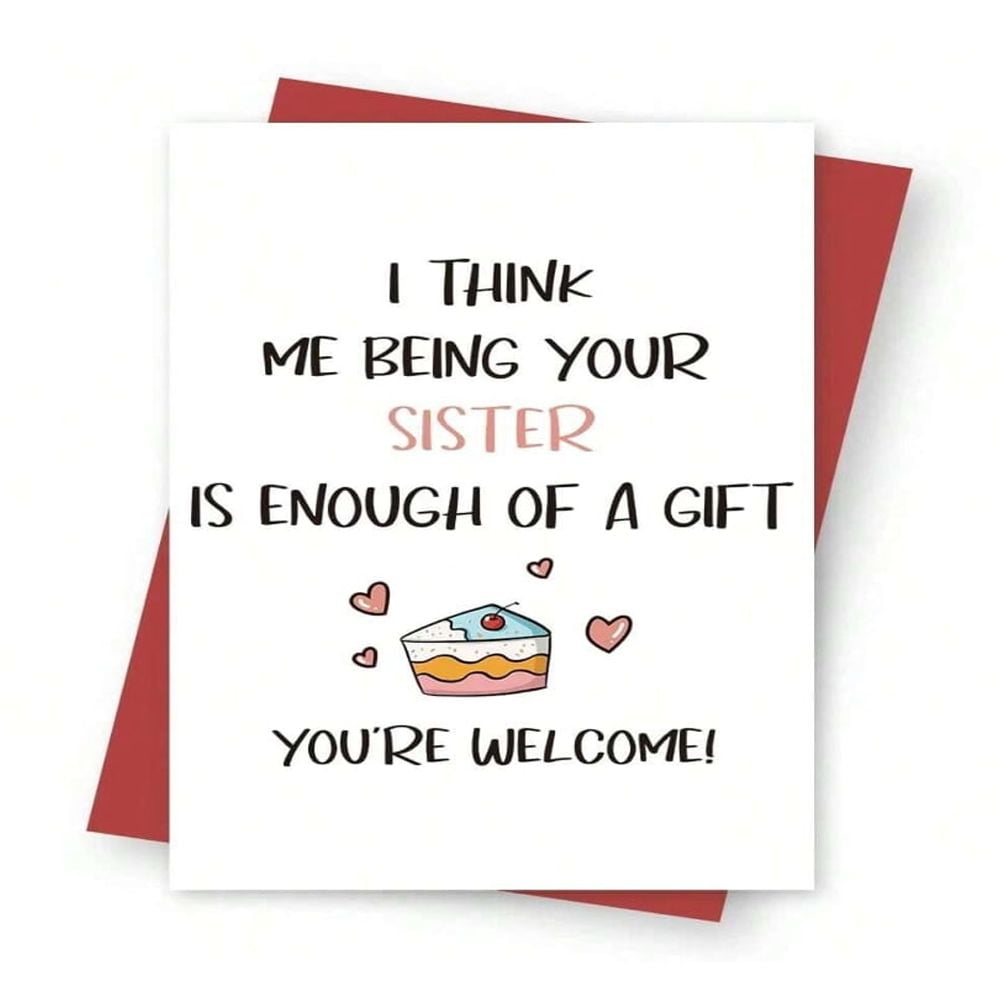 QUTETN 1pc Funny Birthday Greeting Card Prank Birthday Card Naughty And ...