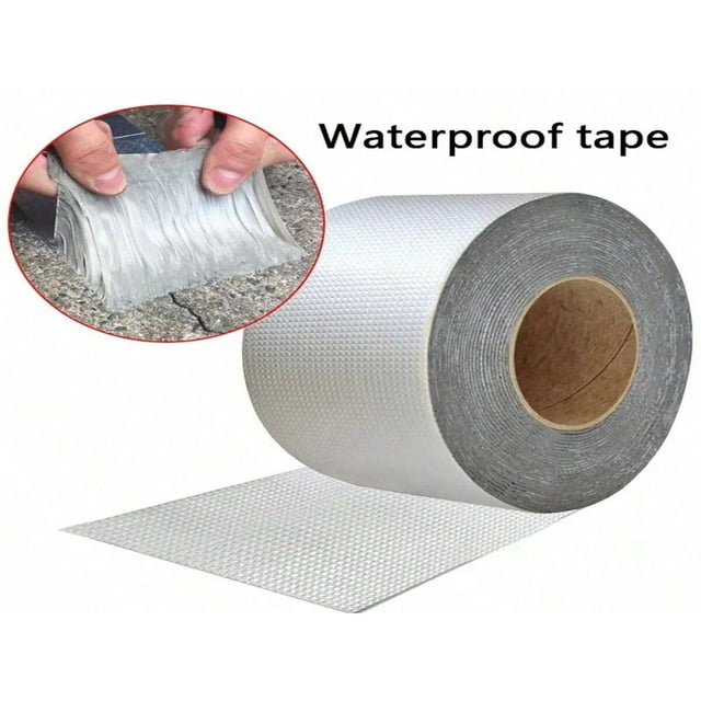 QUTETN 1pc Waterproof Aluminum Foil Tape For Wall Swimming Pool Roofing ...