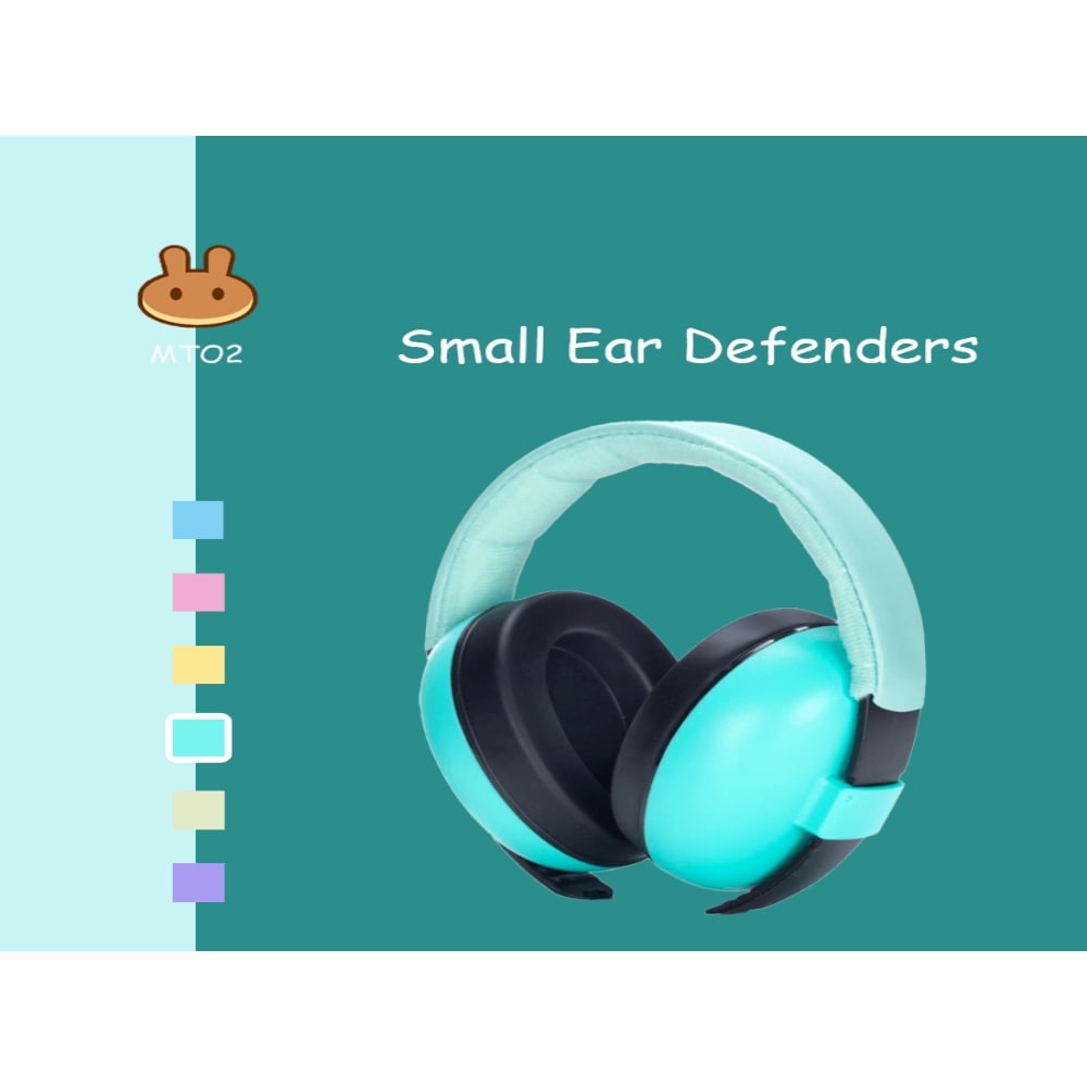 QUTETN 1pc pink Anti-Noise Earmuffs Elastic Strap Hearing Protection ...