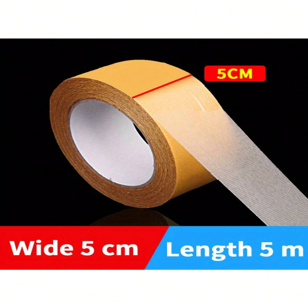 QUTETN 1roll High Adhesive Strength Mesh Double-Sided Duct Tape Strong ...