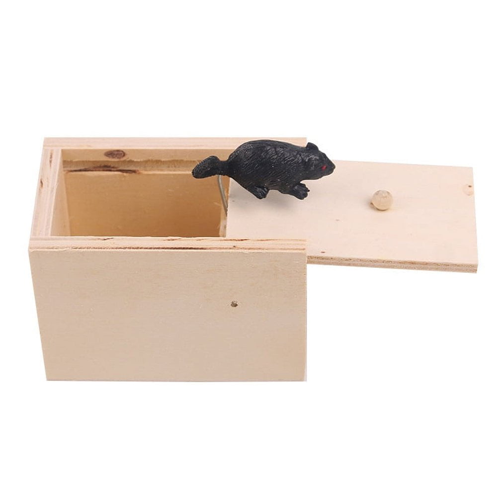 QUTETN [2022 Upgraded] Spider Box Prank Practical Handcrafted Surprise ...