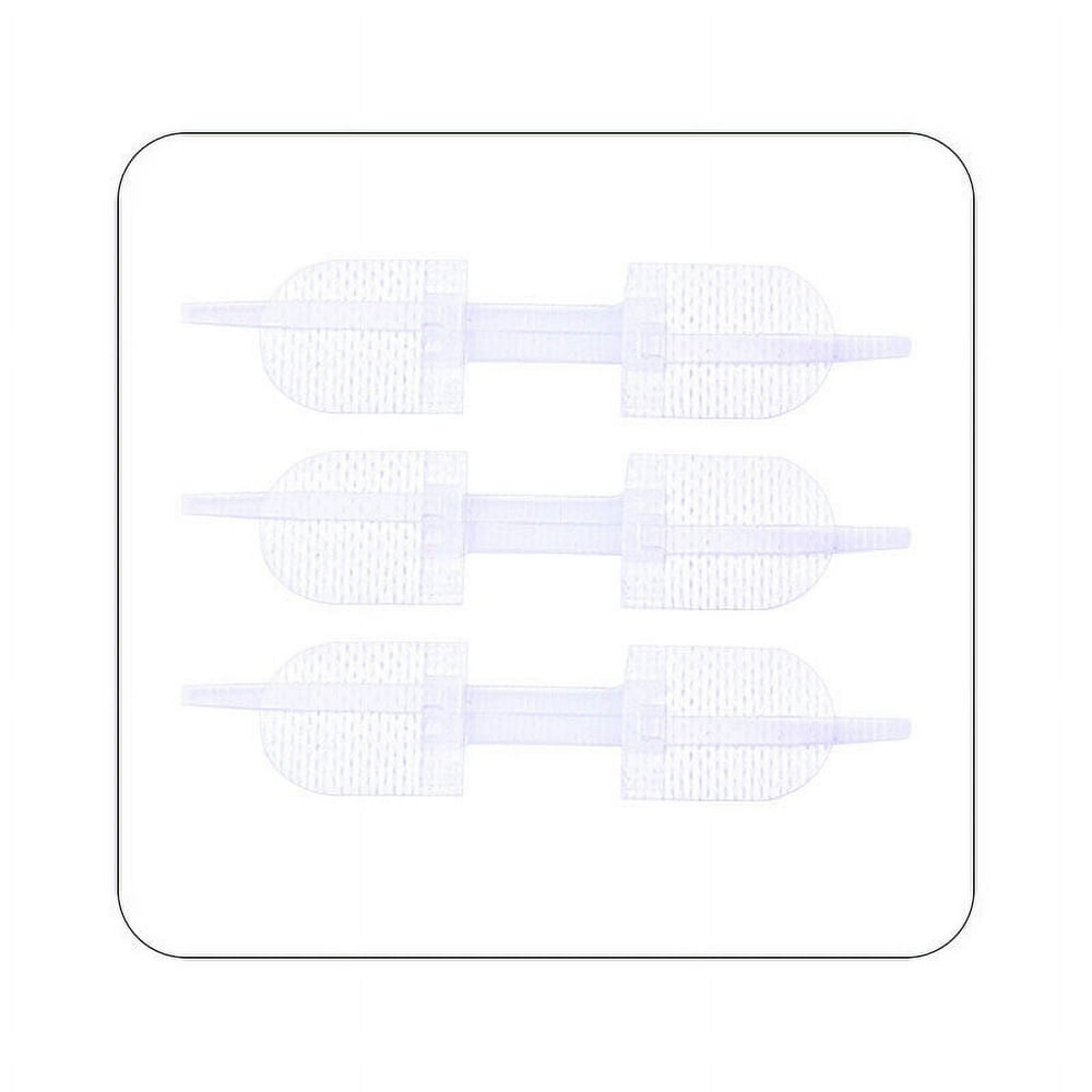 QUTETN 3 pcs Wound Closure Strip Zip Stitch Wound Close Device Zip ...