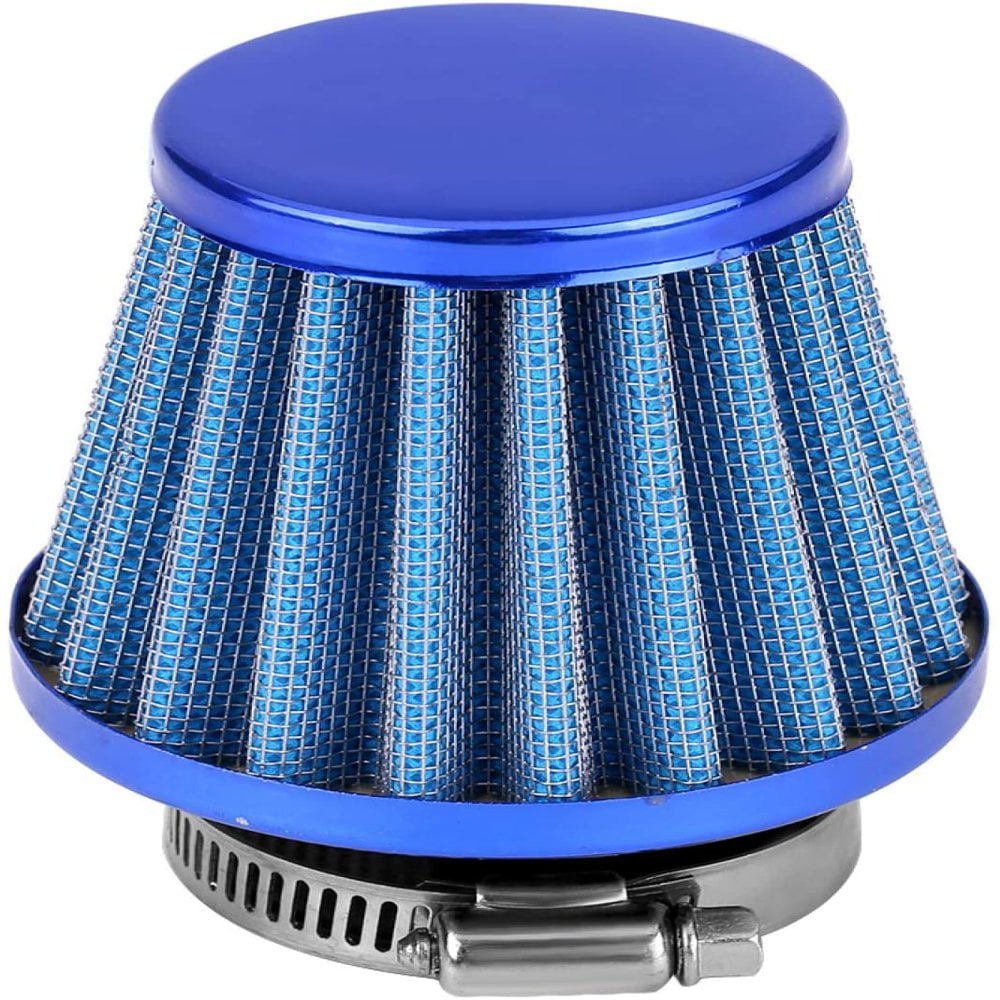 QUTETN 38Mm Air Filter Round Cone Universal Auto Cold Air Intake ...