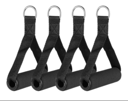 QUTETN 4 Pieces Resistance Band Handles Exercise Band Handles ...