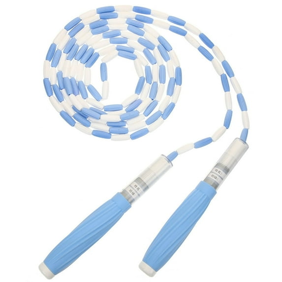 QUTETN Bamboo Skipping Rope Toy Jumping for Kids 8-12 Fitness Beaded ...