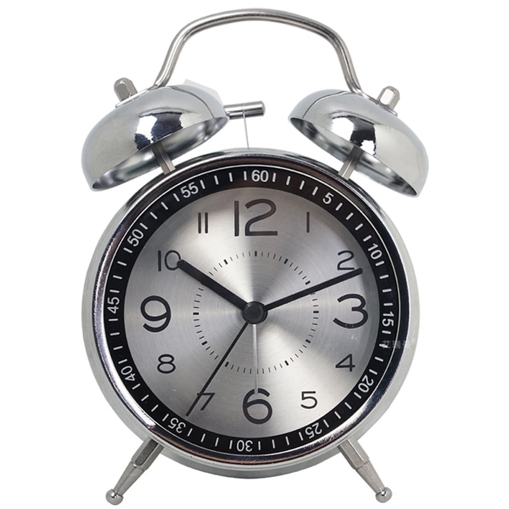 QUTETN Big Ben Twin Bell Alarm Clock | Loud Alarm Clock for Heavy ...