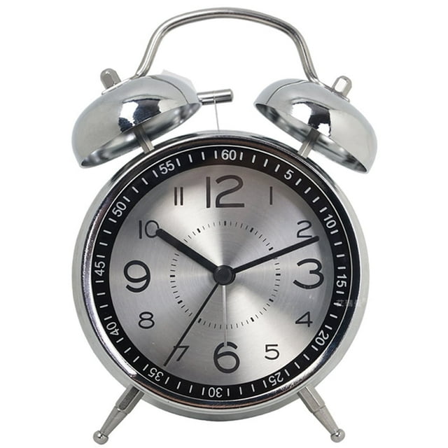 QUTETN Big Ben Twin Bell Alarm Clock | Loud Alarm Clock for Heavy ...