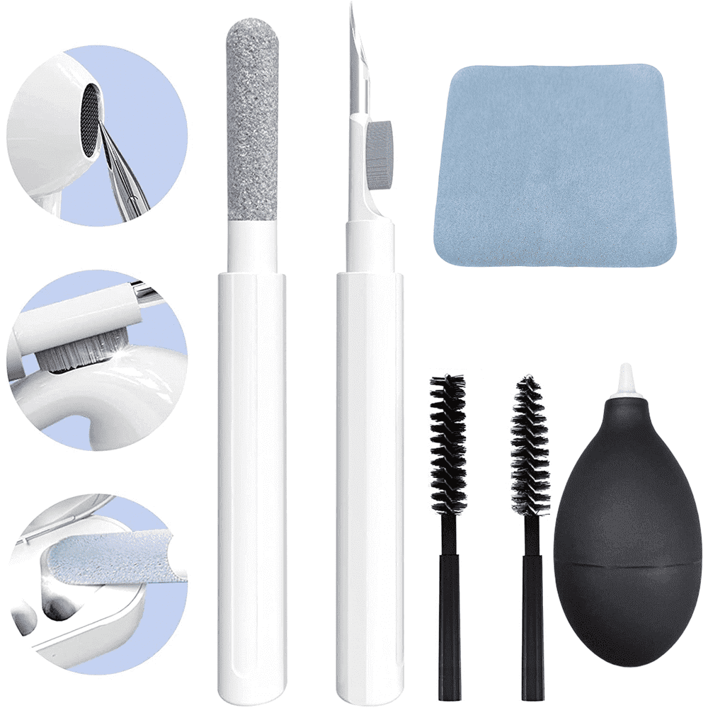 QUTETN Cleaner Kit for Airpod Airpods Pro Cleaning Pen Multi-Function Cleaner Kit Soft Brush for ...
