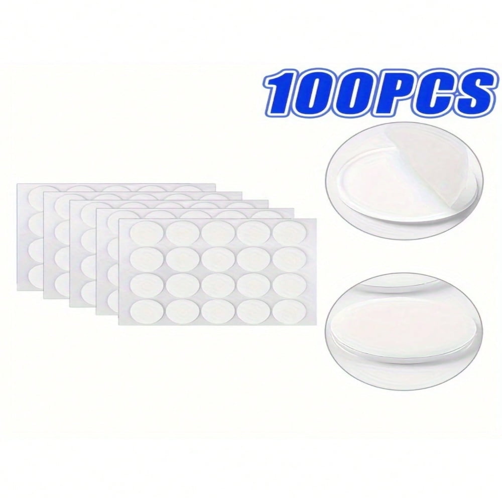 QUTETN Double-Sided Adhesive Dots Sticky Tack Removable Poster Putty ...