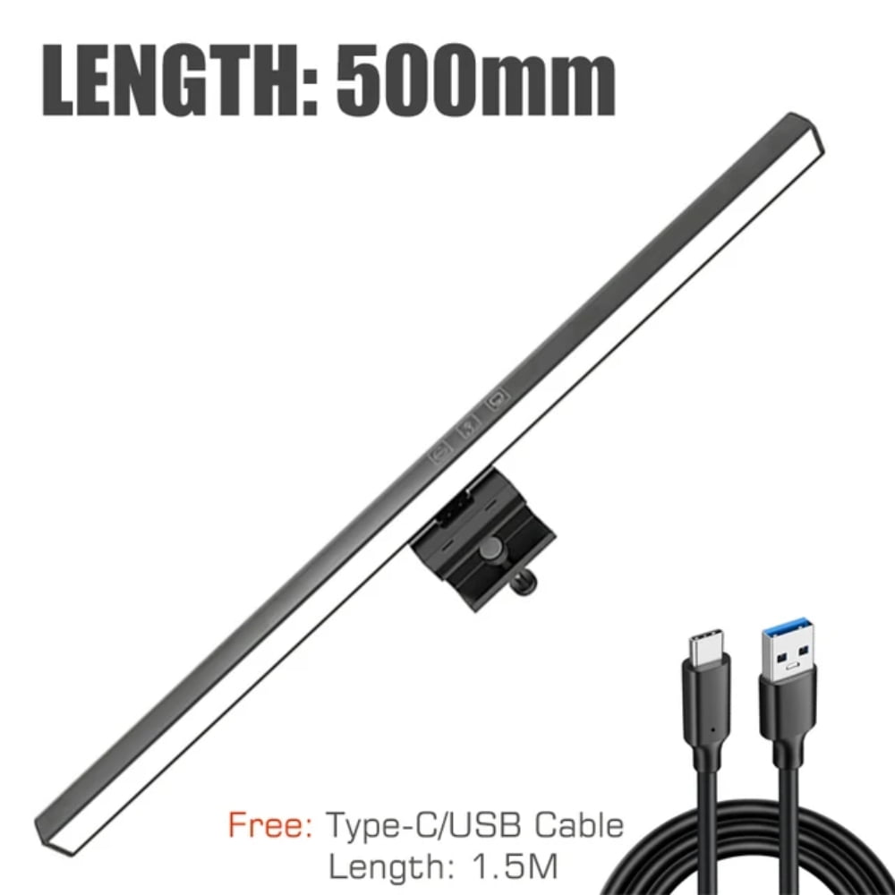 QUTETN Eye-Care Desk Lamp LED Computer PC Screen Monitor Light Bar ...