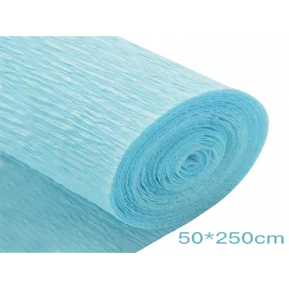 QUTETN Flower Bouquet Making Materials - Colored Crepe Paper Crimped ...