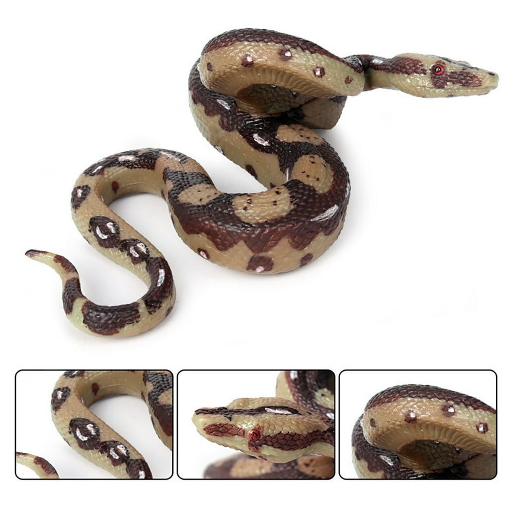 QUTETN ”Large Realistic Rubber Snake Prank Snake Toy” - Walmart.com