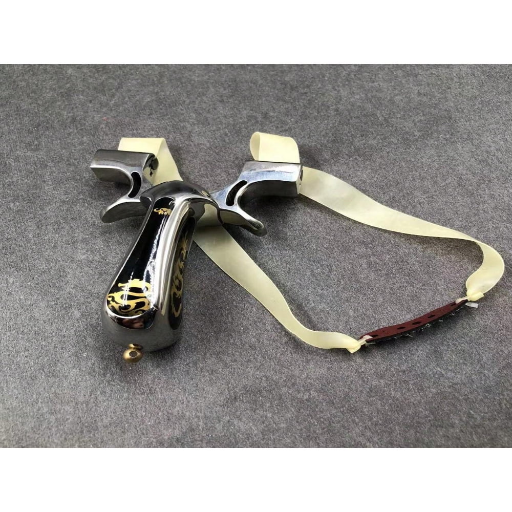 QUTETN Long Range High Quality Stainless Steel Slingshot Aiming High ...