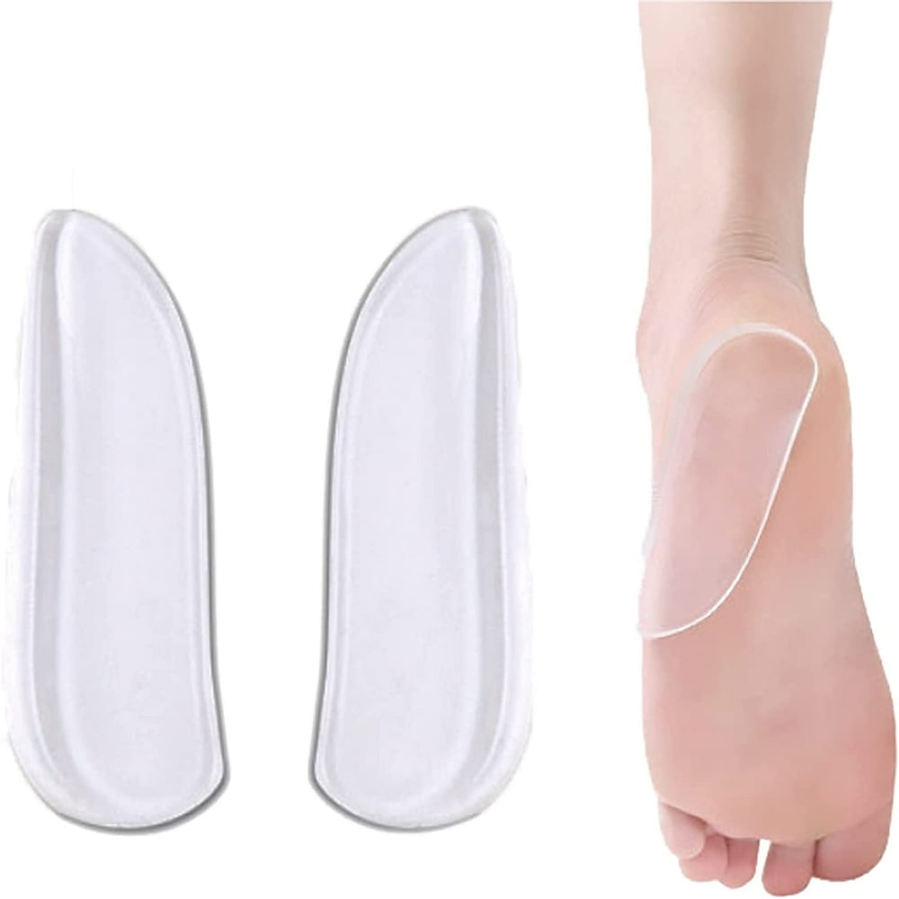 QUTETN Medial & Lateral Heel Wedge Silicone 2 Pairs - Universal ...