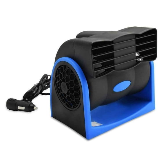 QUTETN Portable Car Vehicle Truck Cooling Air Fan Auto 12V Silent ...