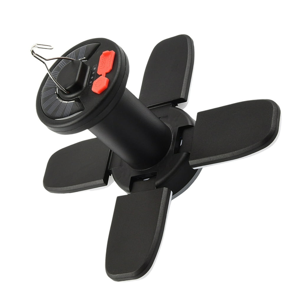 QUTETN Rechargable Light Camping Tent Solar Canopy Lights Outdoor for ...