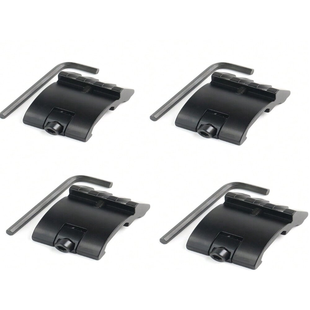 QUTETN STONESKY 4 Pack Low Profile Adapter 45 Degree Offset Angled ...