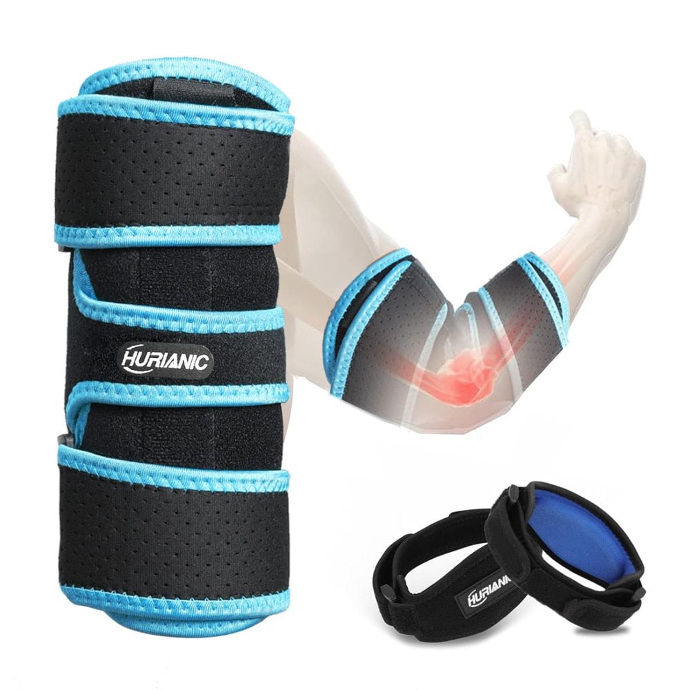 QUTETN Tennis Elbow Strap Arm Band Relief for Tendonitis Elbow Band for ...