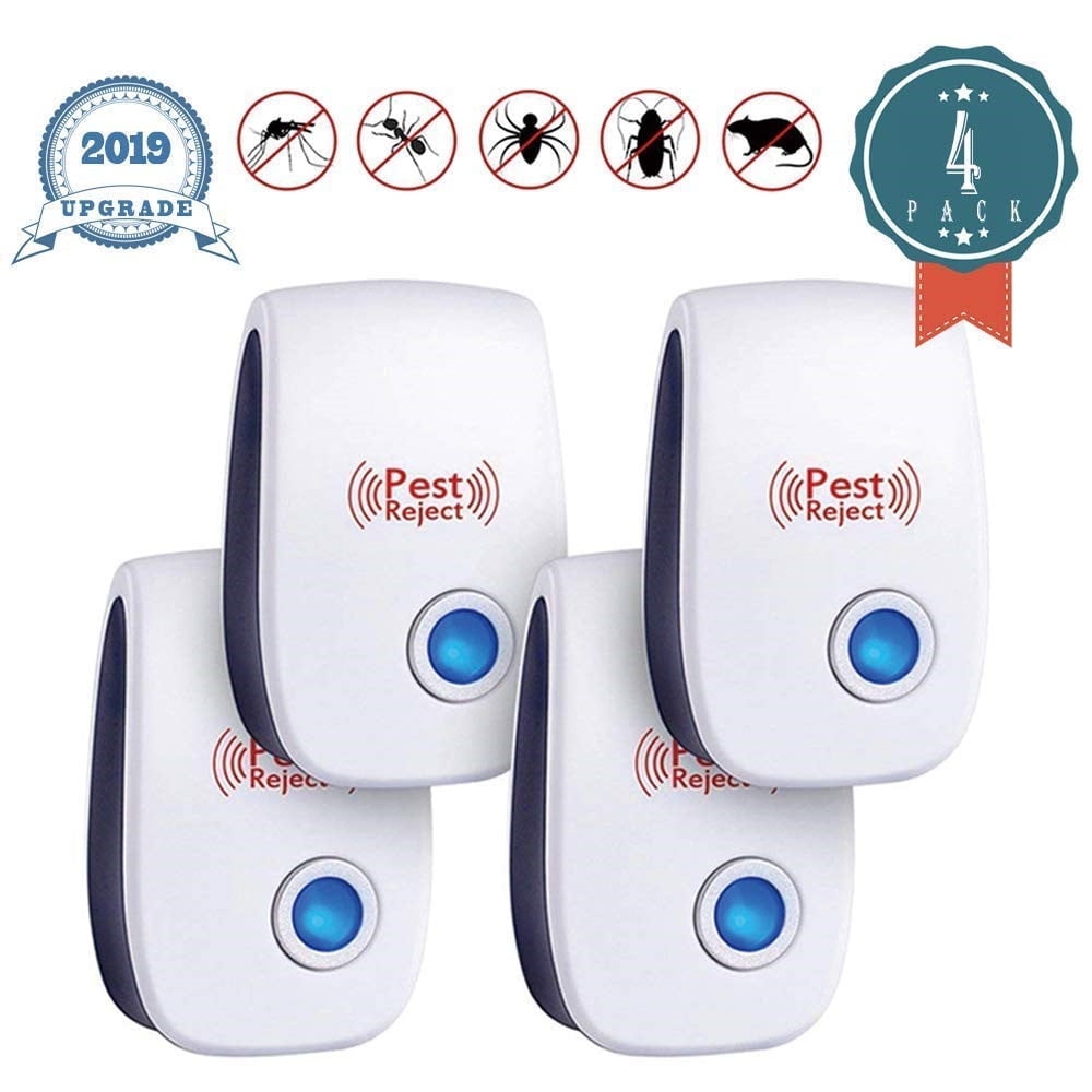 QUTETN Ultrasonic Pest Repeller - Pest Repellent Electronic Pest ...