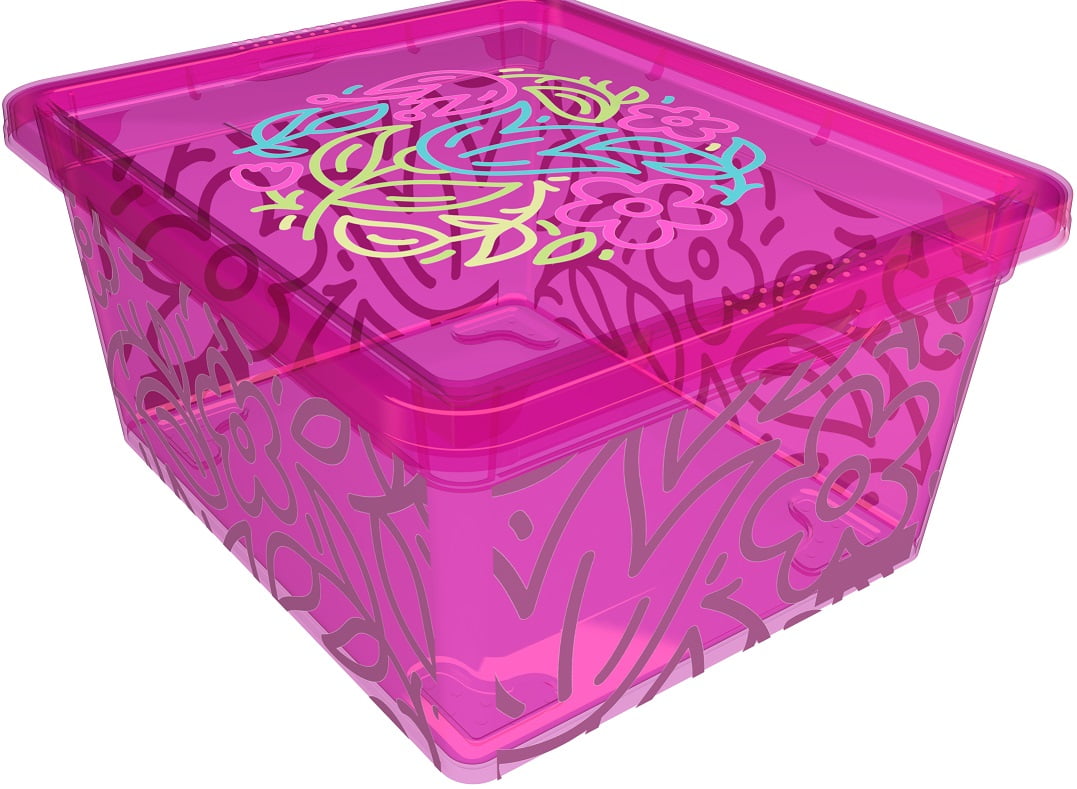 QUTU Box Neon Pink Light Box 2L - Walmart.com