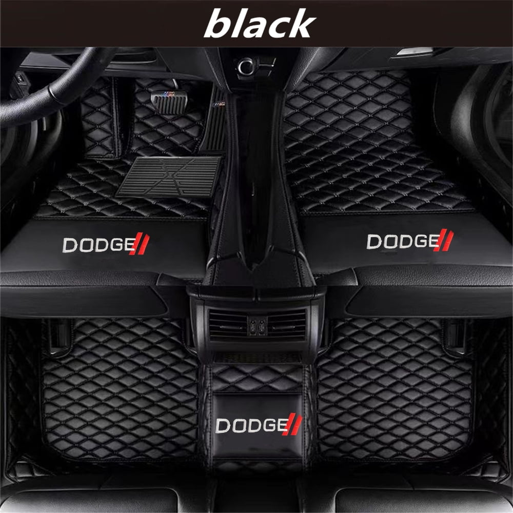 QUUFAA Car Floor Mats Custom For Dodge Ram1500 Attitude Avenger Caliber ...