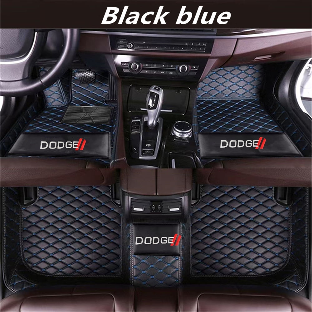 QUUFAA Car Floor Mats Custom For Dodge Ram1500 Attitude Avenger Caliber ...
