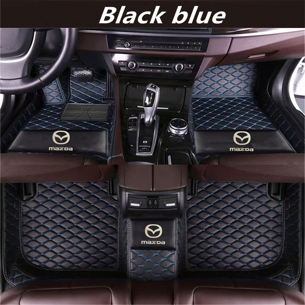 QUUFAA Car Floor Mats Custom For Mazda 2 3 5 6 CX-3CX-30 CX-5 CX-50CX ...