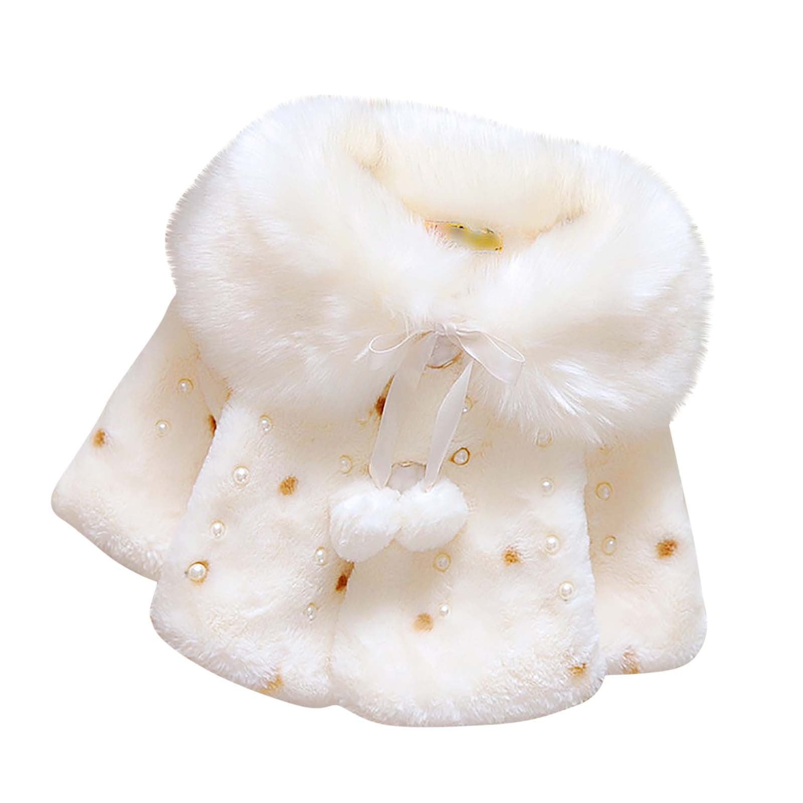 QUYUON Baby Boy Winter Jacket Sale Long Sleeve Fleece Jacket Winter Baby Girls Polka Pearl ...